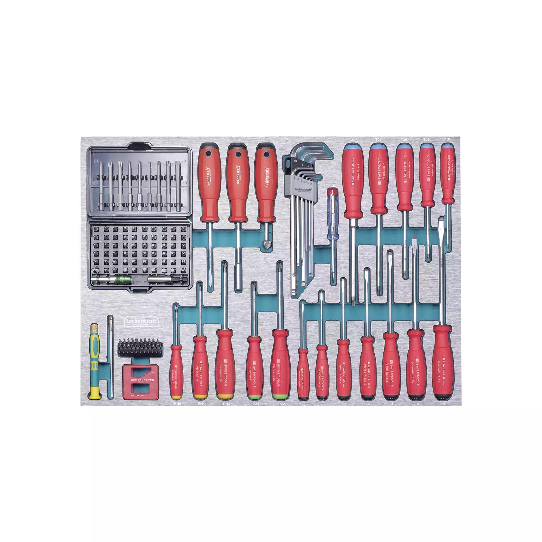 Technocraft SWISS TEAM PLUS + PRO Werkstattwagen - 665206 - Mailhouse